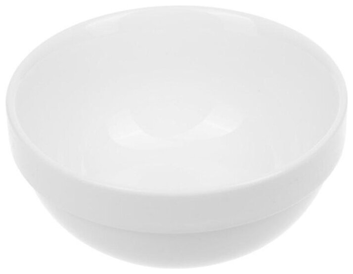 Салатник Chan Wave Classic, фарфор, белый, D120мм, V= 360мл, фк010