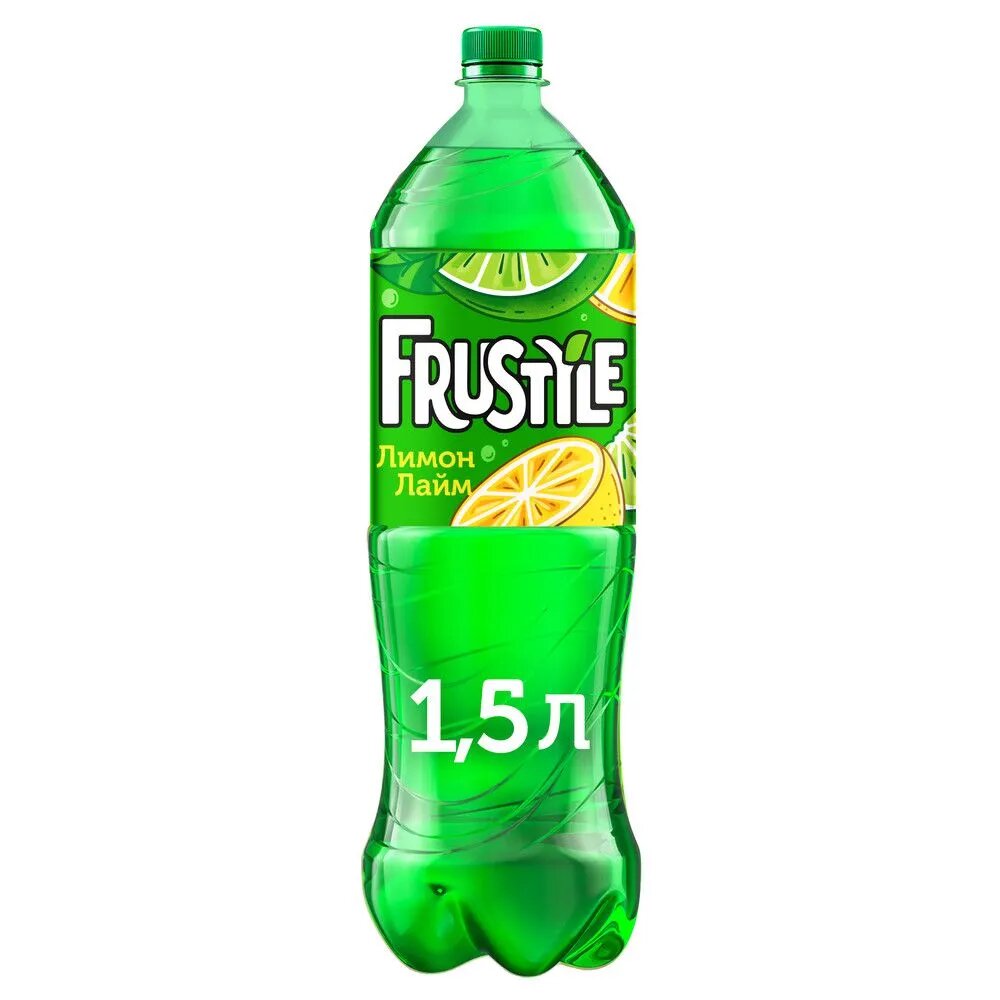 Газированный напиток Frustyle Лимон-Лайм, 1,5 л