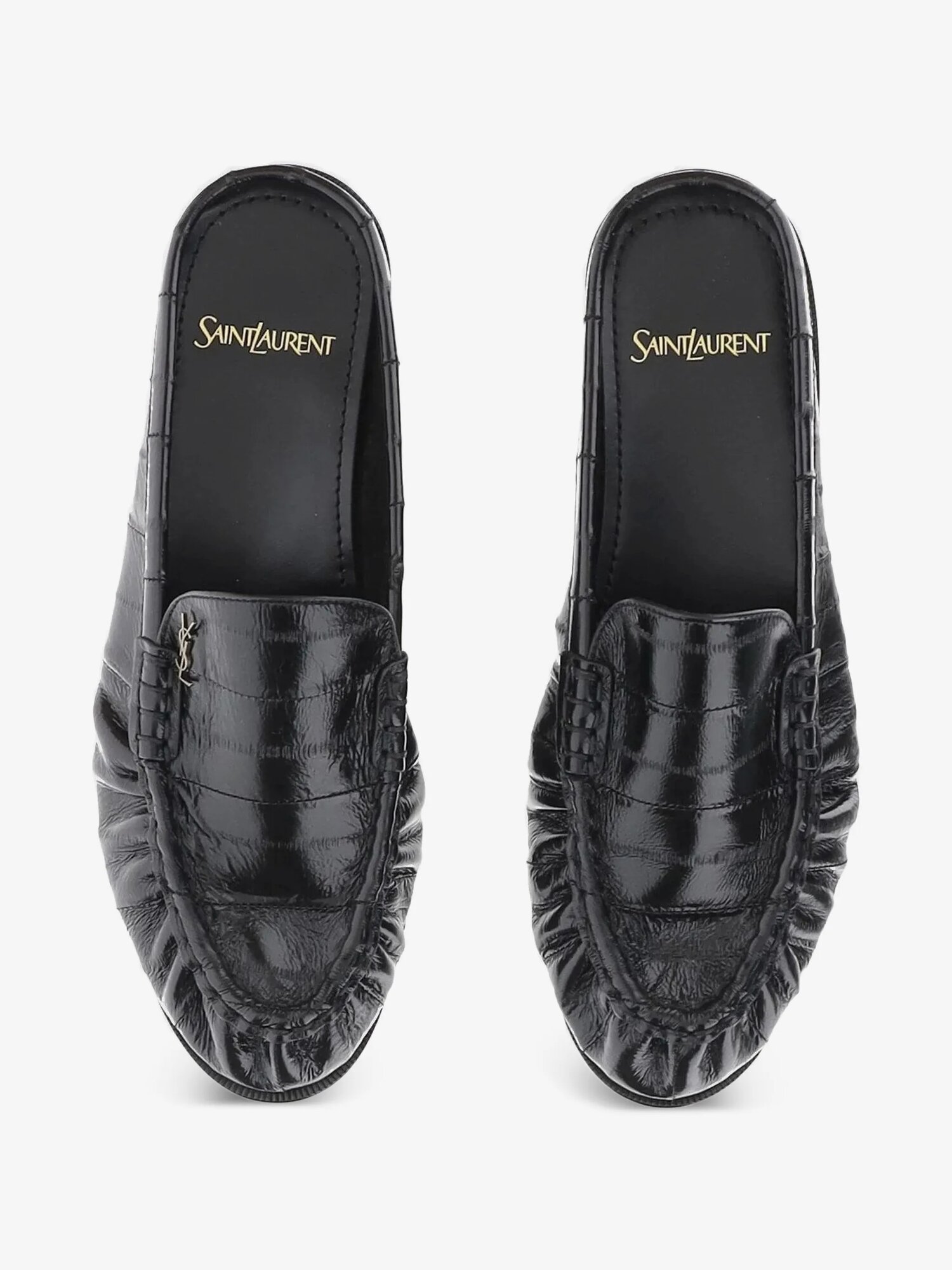 Лоферы Yves Saint Laurent Le Loafer, размер 38.5, черный — фото 1