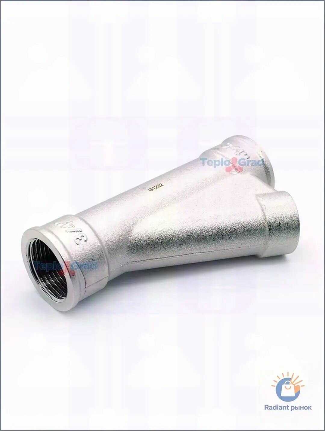 Тройник для ввода греющего кабеля TIM 3/4x1/2 косой-yw