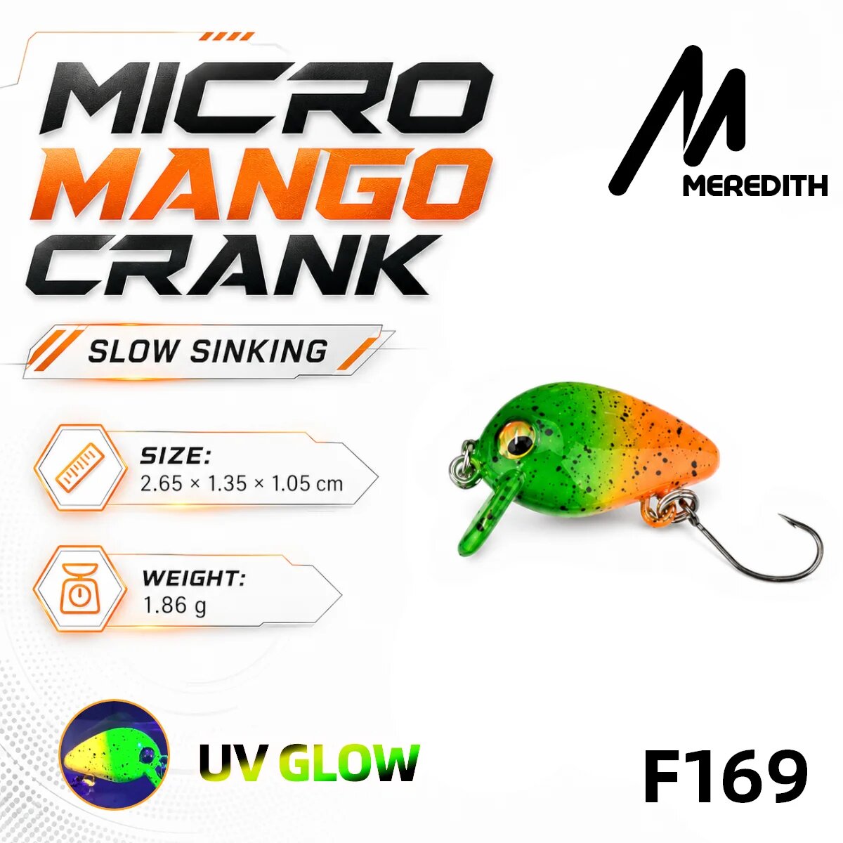 MEREDITH Mini Minnow воблер 1,86г