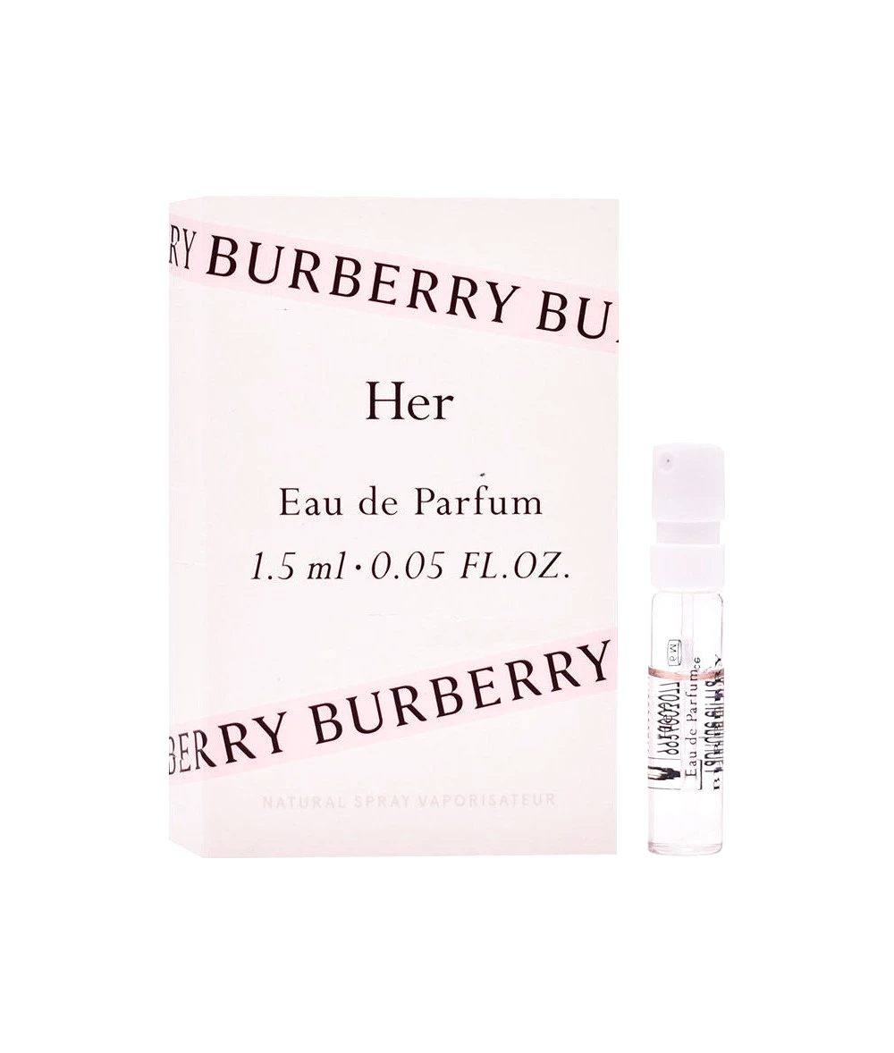 Burberry Her парфюмерная вода 1.5 мл сэмпл для женщин / Барбери Хёр