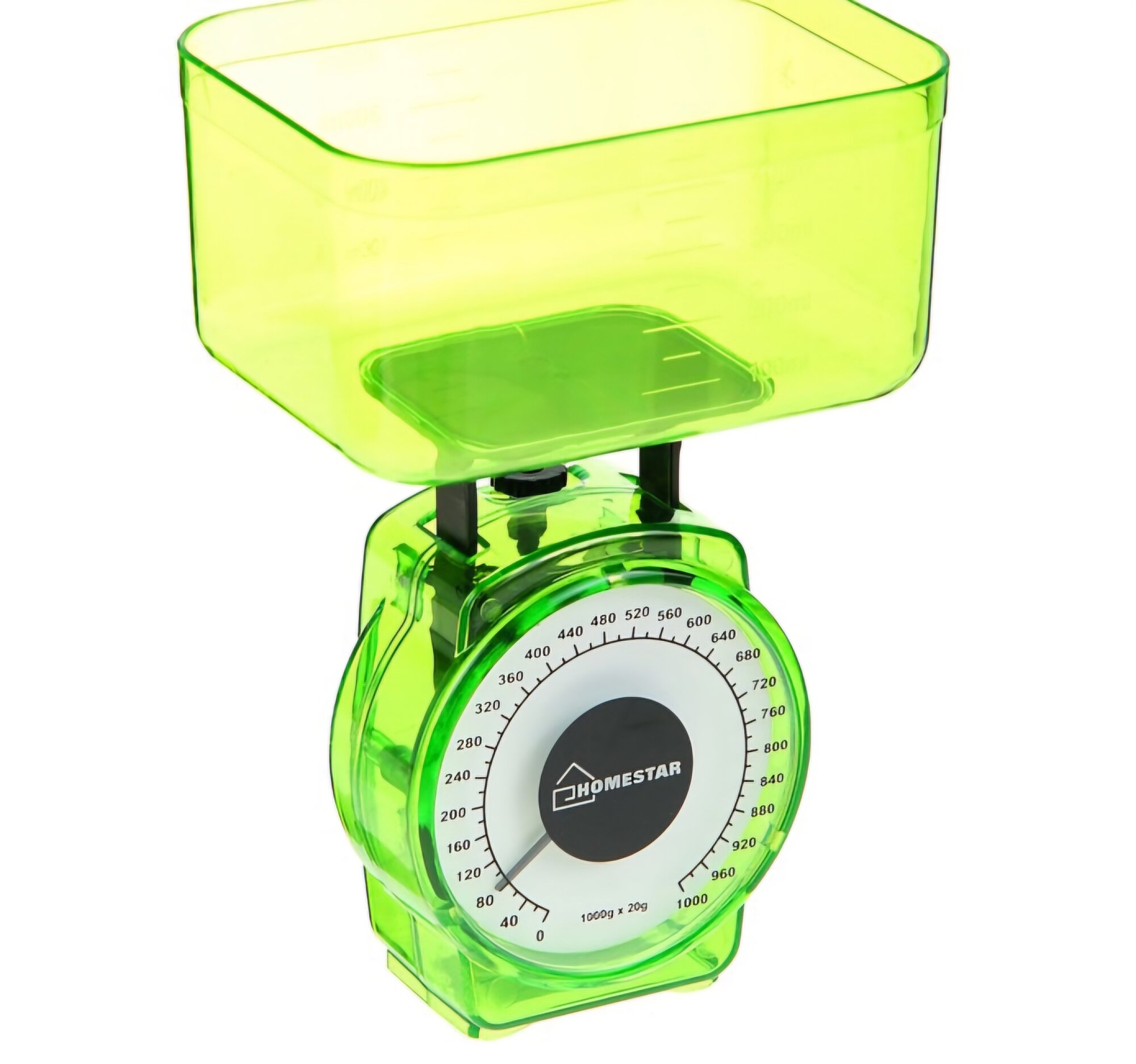 Кухонные весы до 1 кг HOMESTAR HS-3004M механические, объем чаши 500мл