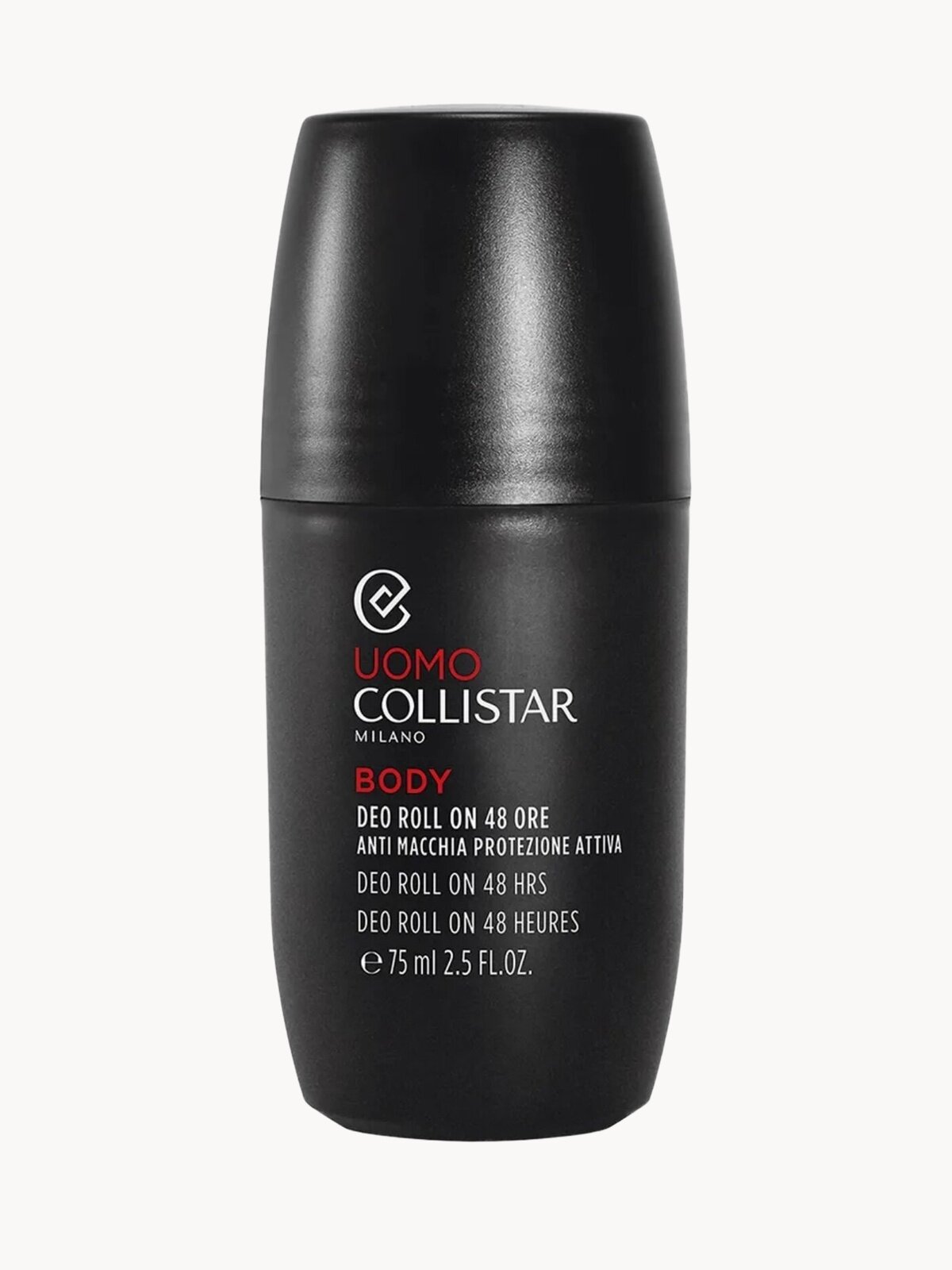Дезодорант Collistar "Linea Uomo", мужской, роликовый, 48 ч, 75мл