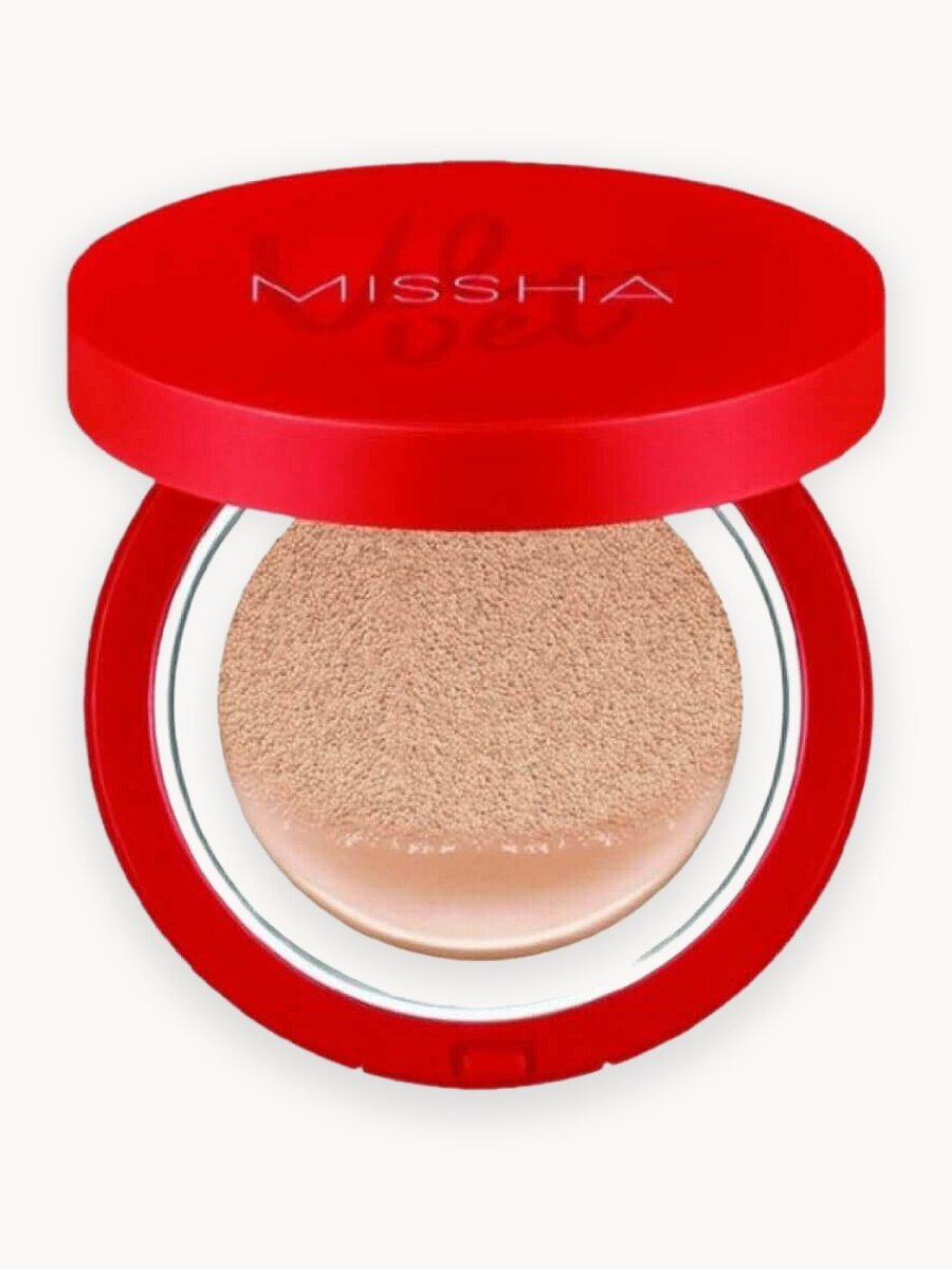 Тональный кушон с матовым финишем Velvet Finish Cushion SPF50+, тон 23