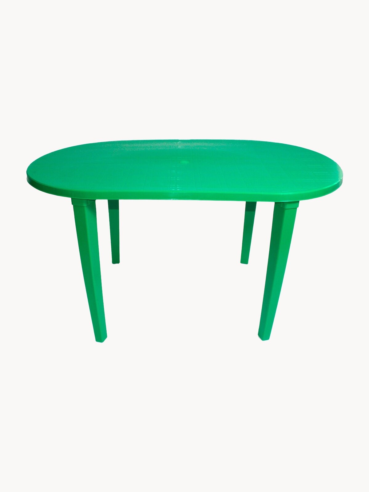 Стол разборный пластиковый темно-зеленый 140x80x71 см