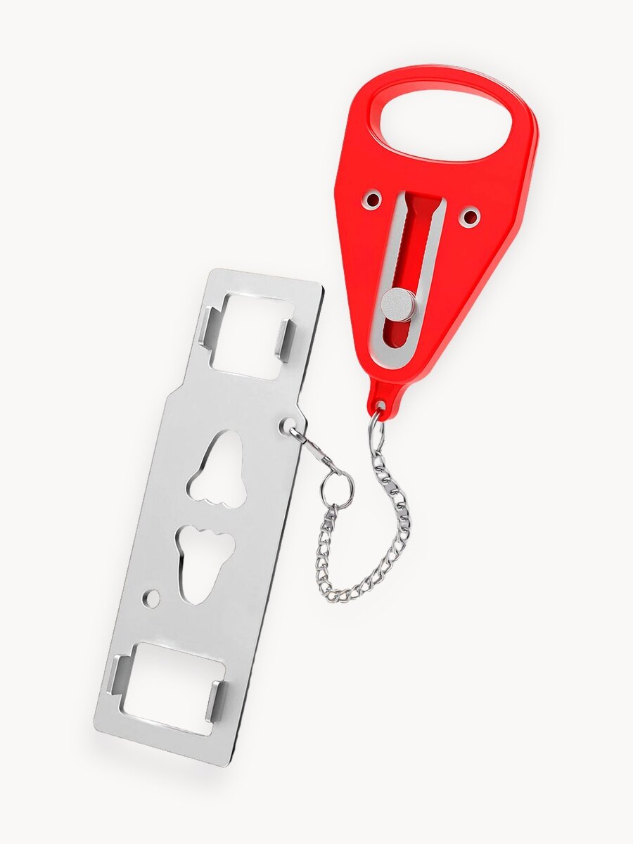 Портативный дверной замок блокиратор OZBERRY. Ограничитель для двери от детей, животных, блокиратор от детей