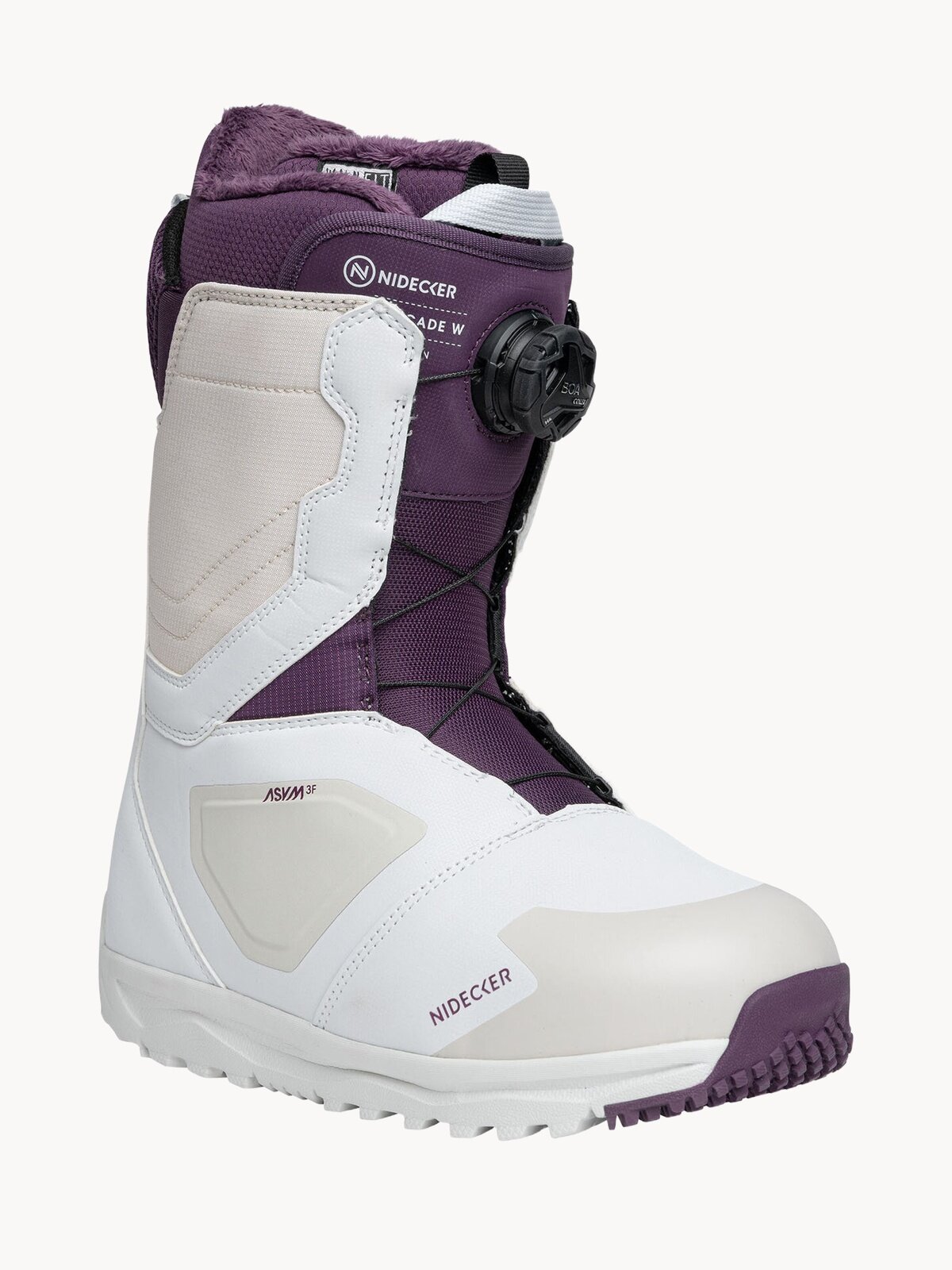 Ботинки для сноуборда NIDECKER Cascade Women White (US:9,5)