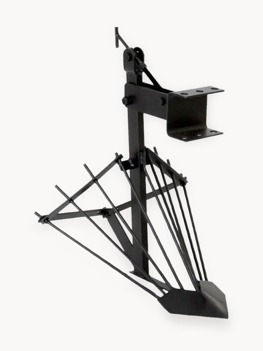 Картофелекопалка со сцепкой для мотоблока нева, каскад, ОКА, ЛУЧ, FORZA и других (стойка труба 20*40 мм, ширина 430 мм) / 01.03.18