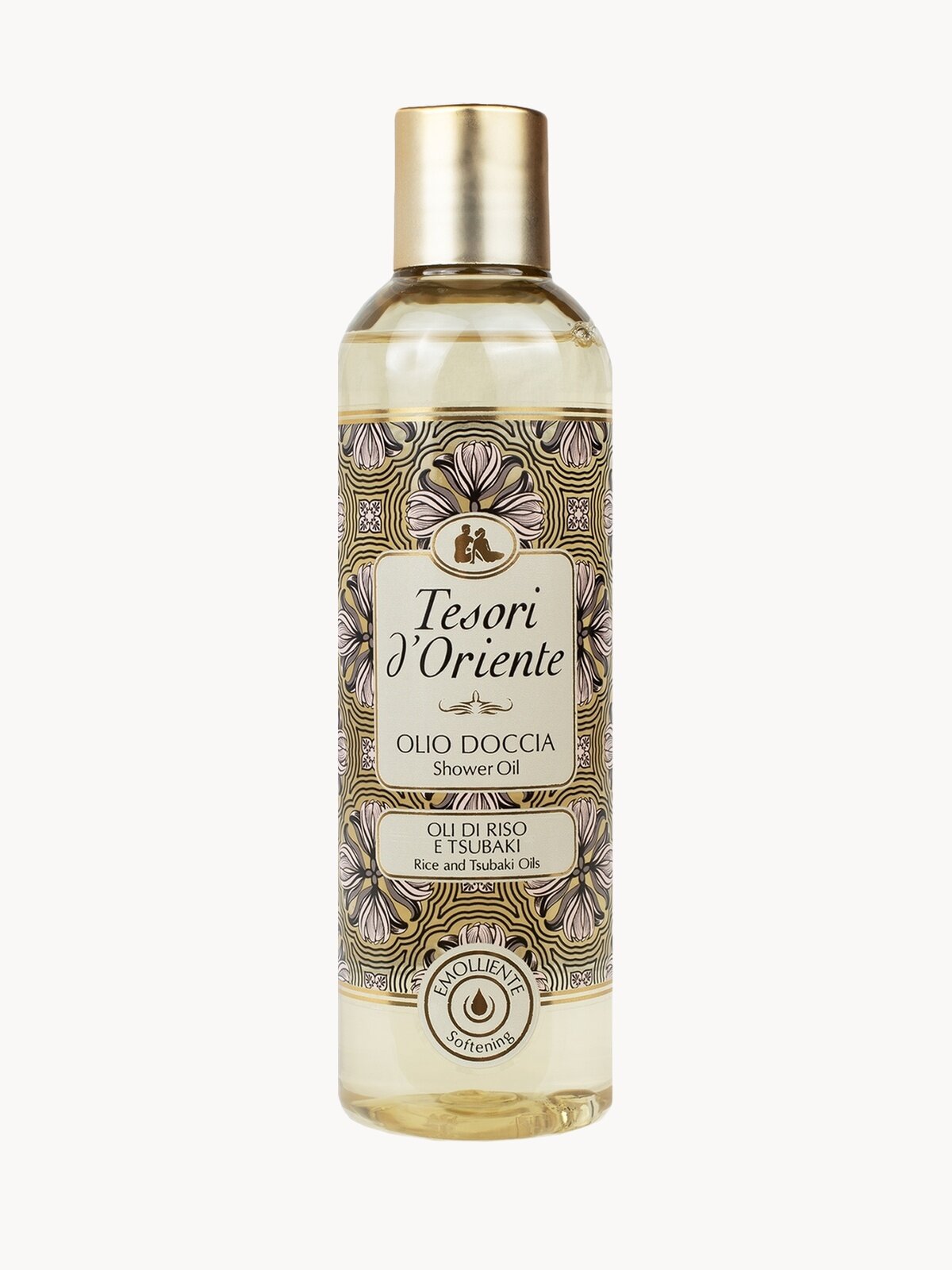 Масло для душа Tesori d'Oriente с экстрактом Риса и Камелии OLI DI RISO e TSUBAKI 250 мл