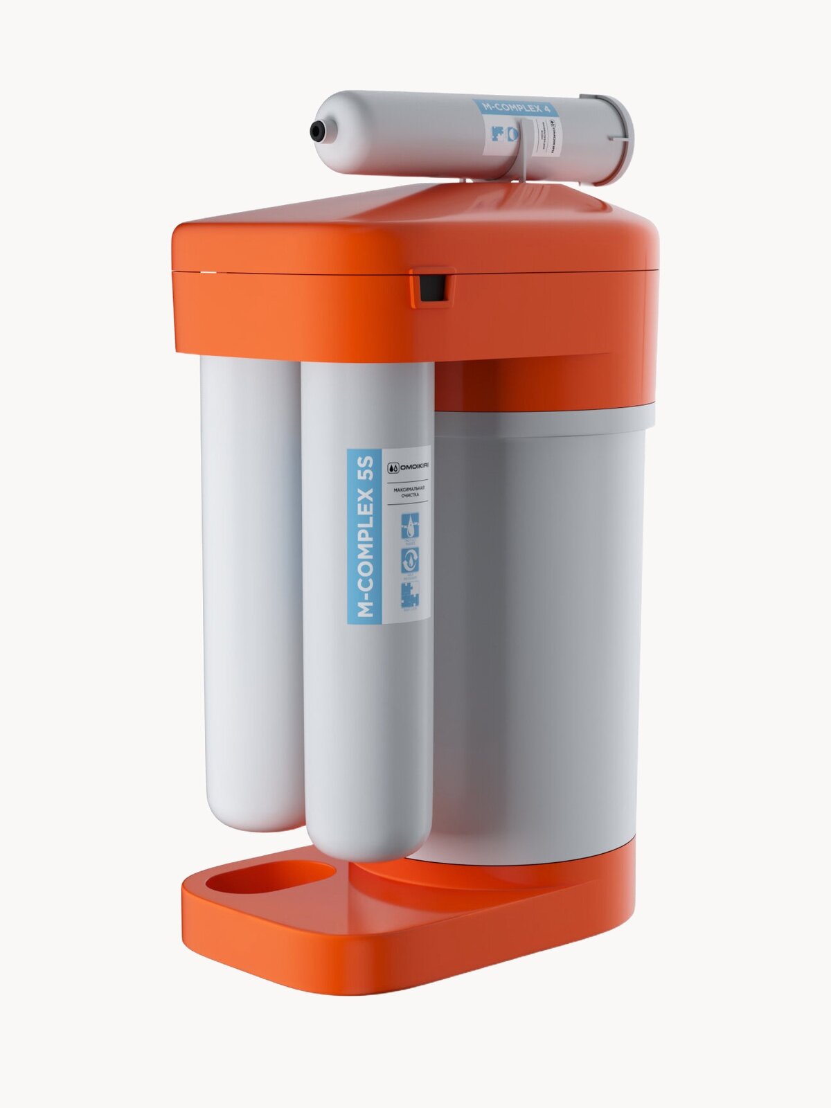 Фильтр для очистки воды OMOIKIRI с системой обратного осмоса (под мойку) Pure Drop 2.1.4s