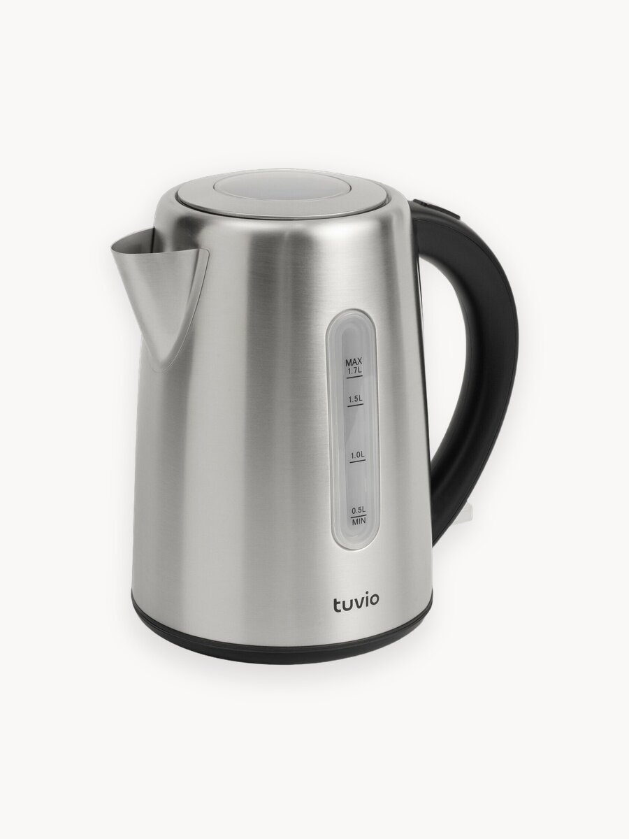 Чайник Tuvio TKM0217, 2200Вт, индикатор уровня воды, блокировка включения без воды