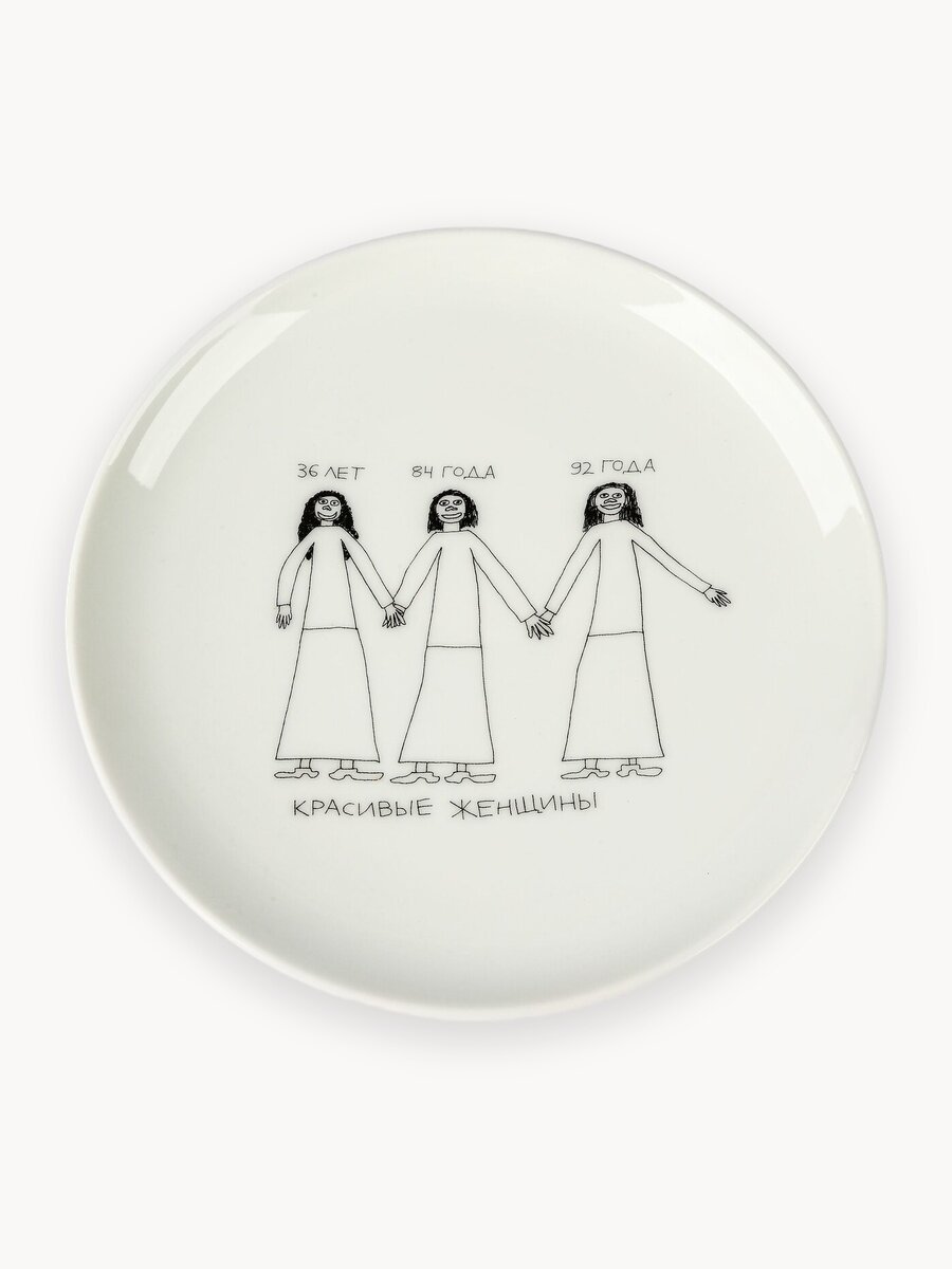 Тарелка Жизненный путь Красивые женщины