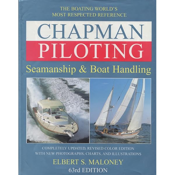 Chapman Piloting Seamanship & Boat Handling，Reprinted paperback book