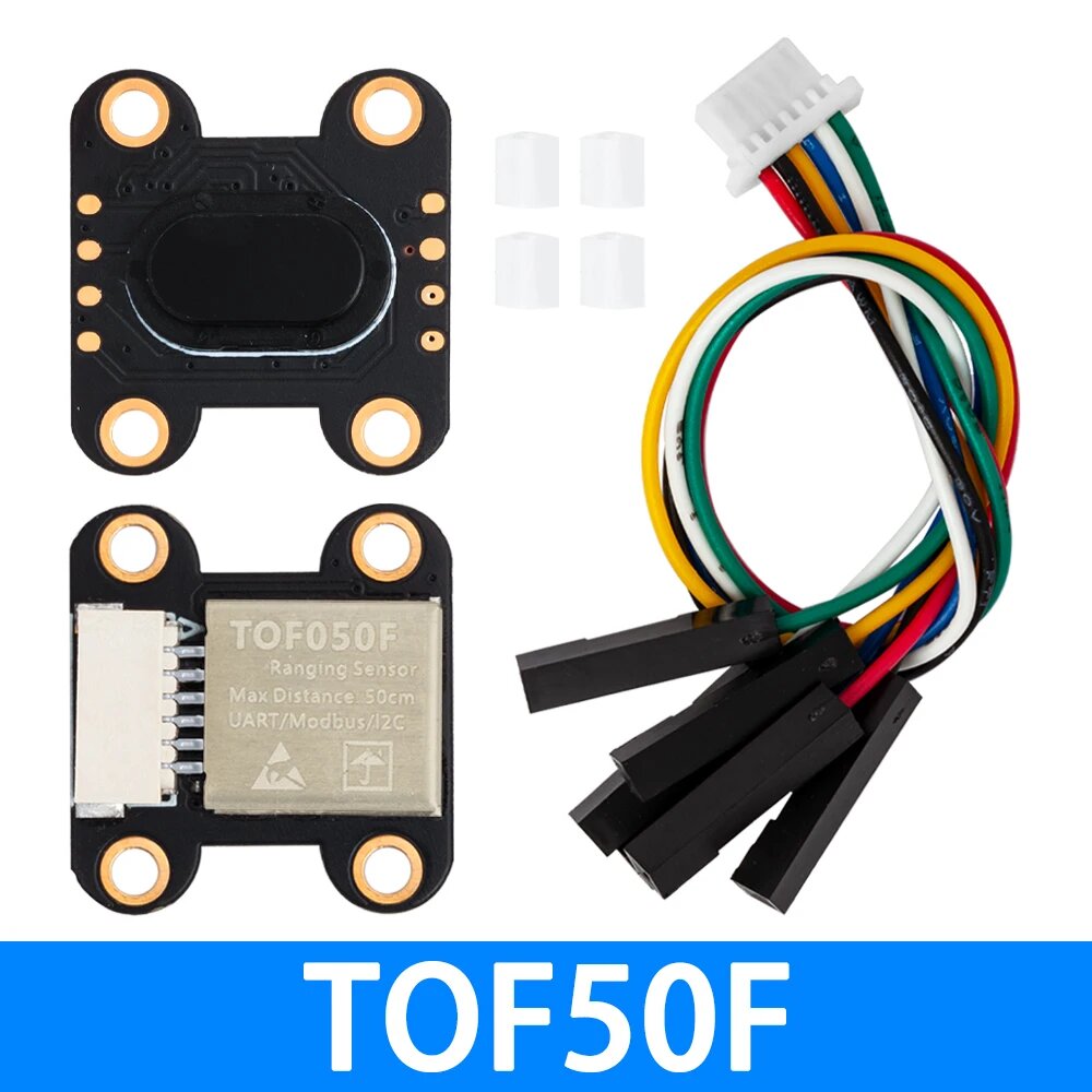 Лазерный датчик расстояния Baishundianzi VL6180/VL53L0X/VL53L1X TOF050F