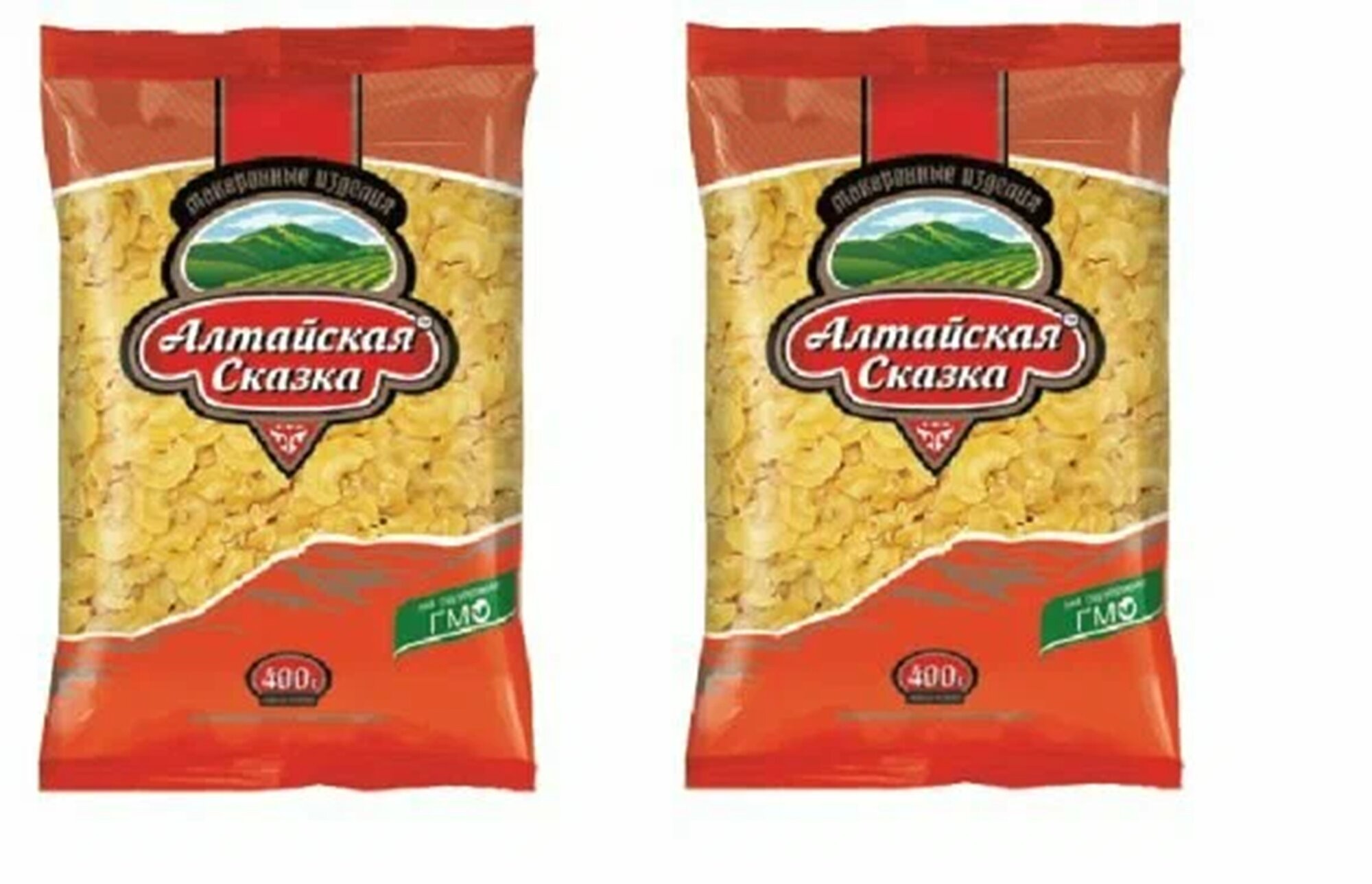 Макаронные изделия "Алтайская сказка" гребешок 400 гр 2 шт