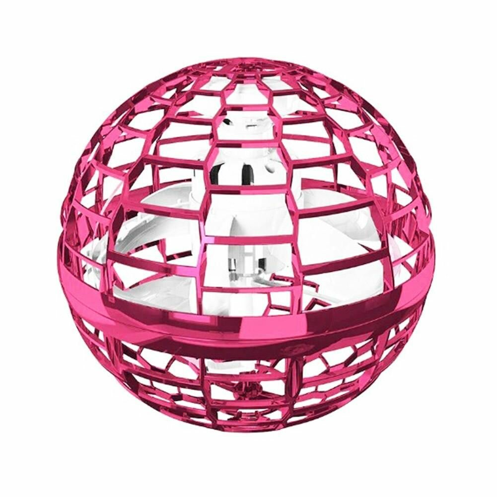 Летающий шар бумеранг от руки / светящийся