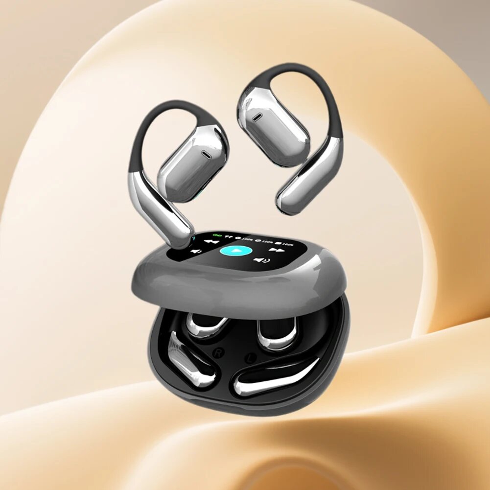 AI Translator Earbuds Bluetooth 5.4 Grey — фото 1