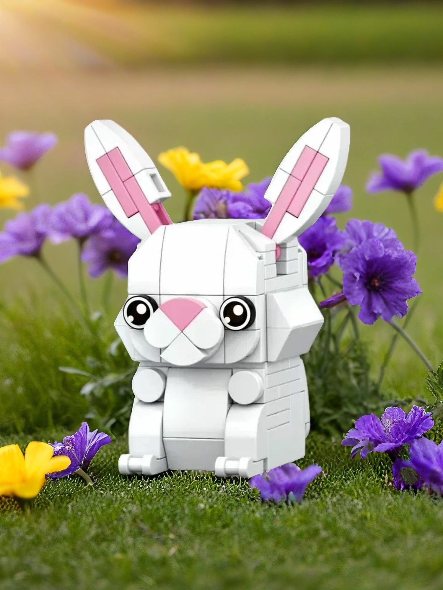 Конструктор PIXI. Зайка, мини блоки, 108 деталей