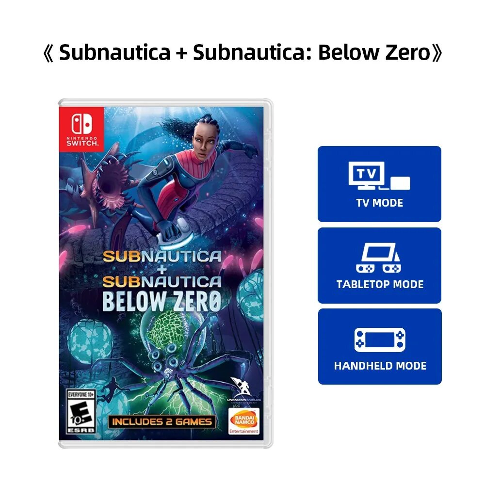 Nintendo Switch - Subnautica и Subnautica Below Zero - приключенческая игра