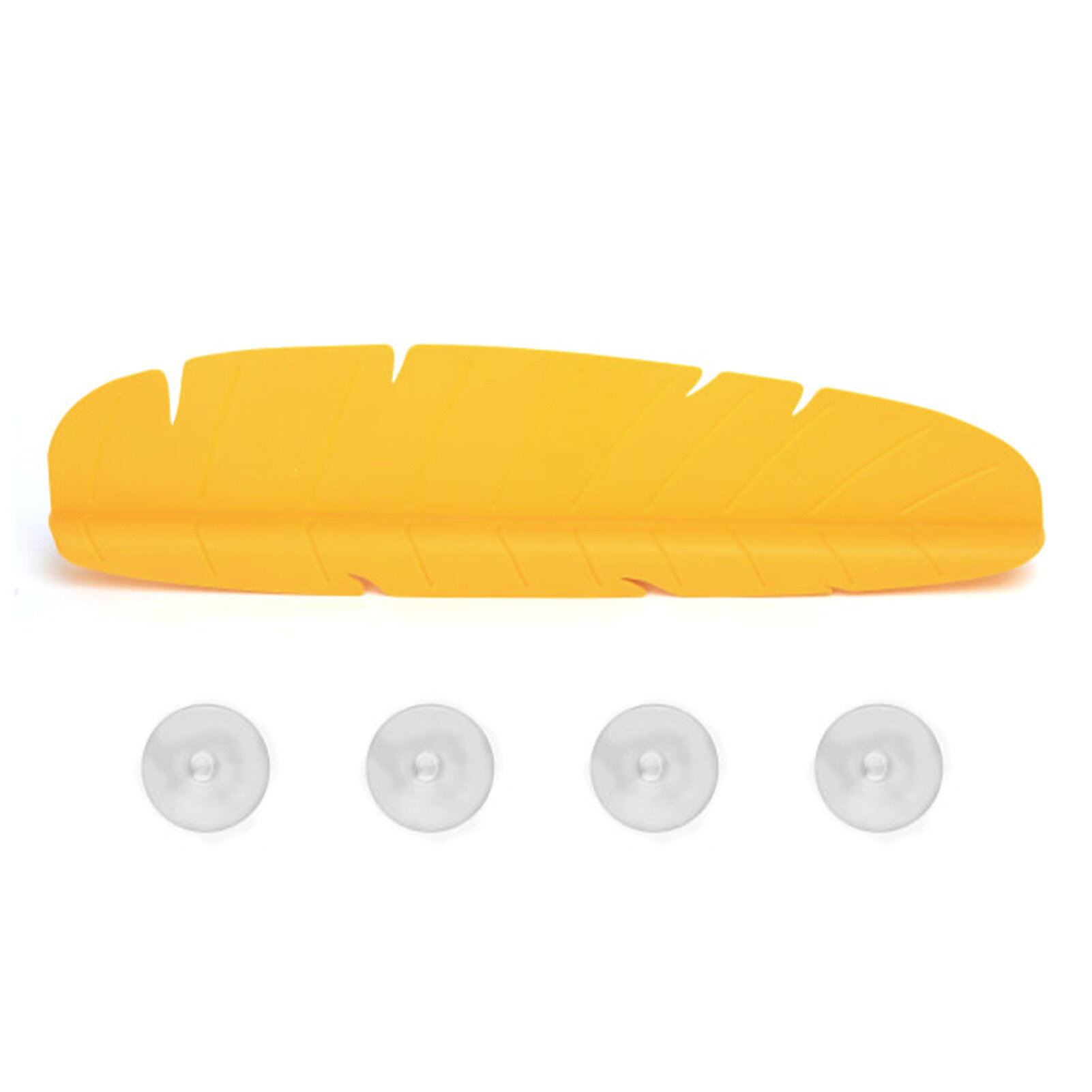 Прочная всасывающая защита от брызг раковины, водонепроницаемая, простая в установке, защита от брызг раковины для смесителя, счетчика, ванной, желтого цвета