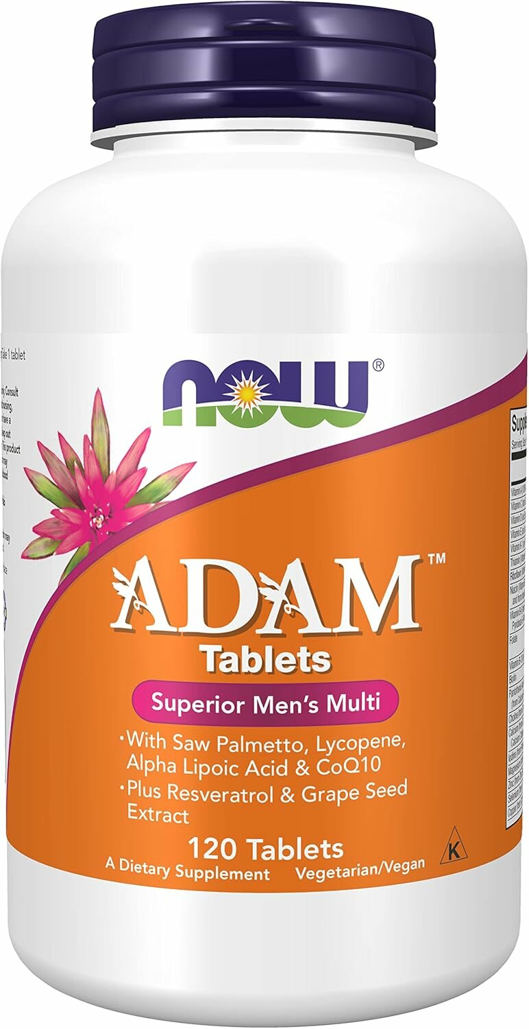 NOW ADAM Superior Mens Multi 120 tablets (мульти-комплекс для мужчин)
