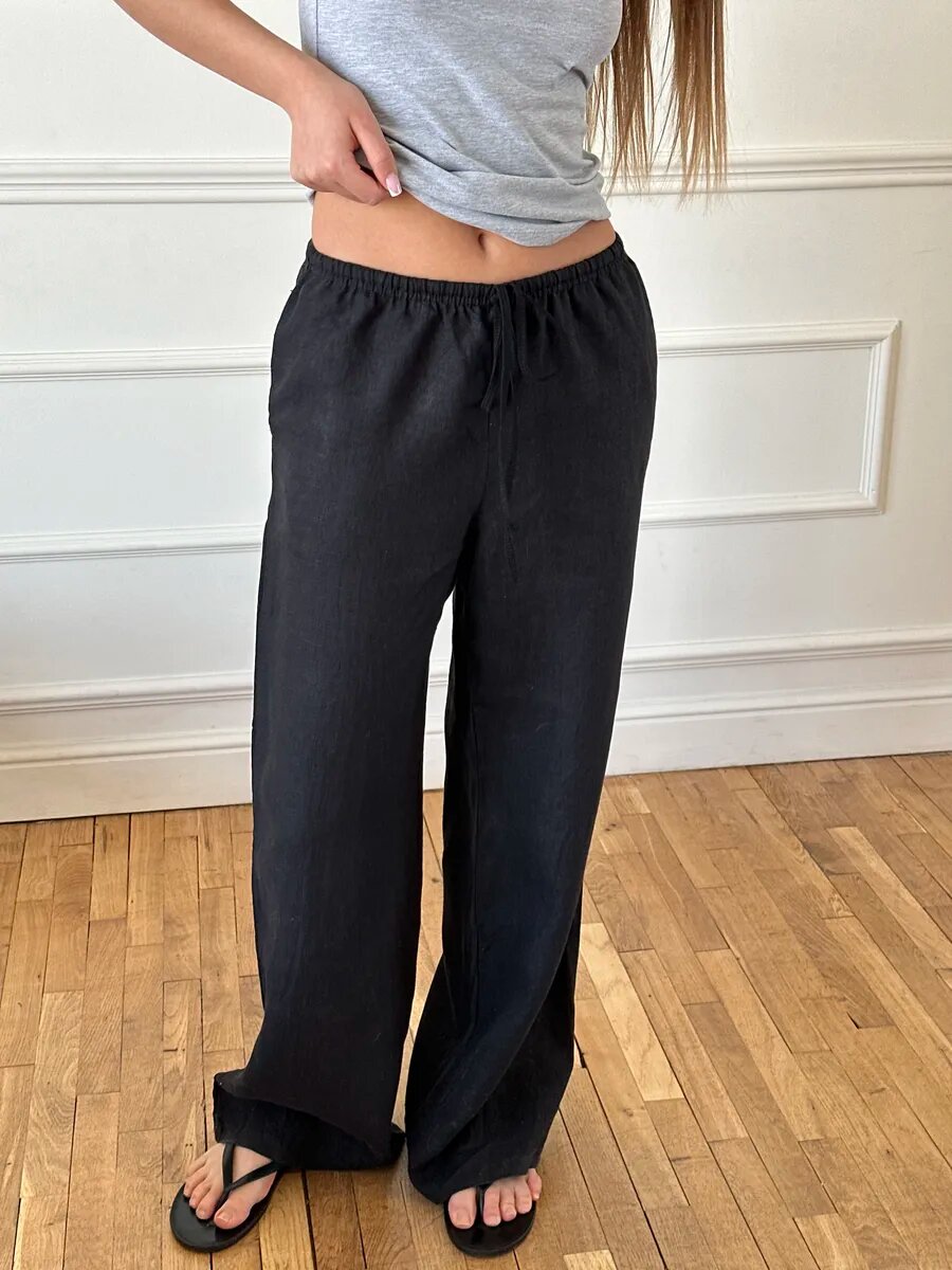 Брюки палаццо