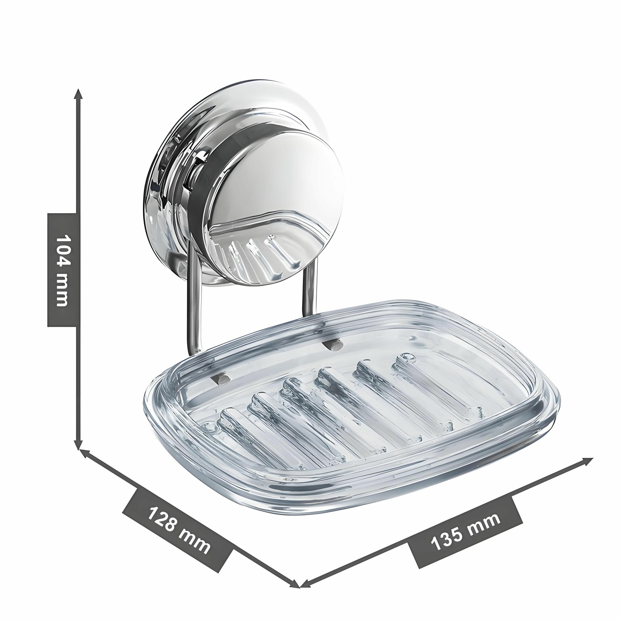 Мыльница на присоске, 1 шт