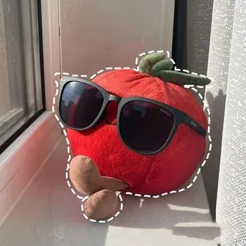 Плюшевые игрушки в виде помидоров, подарки-подушки