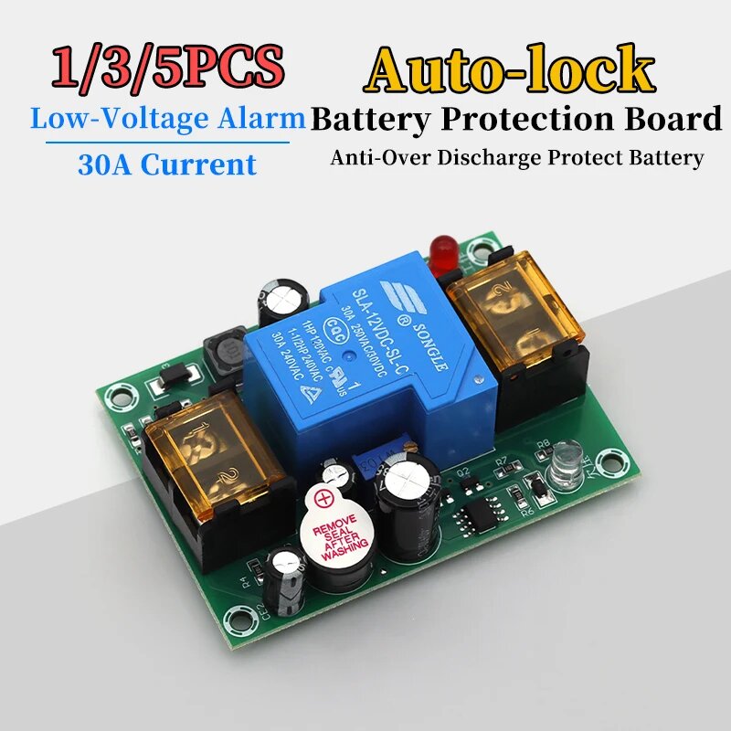 Автомобильный модуль защиты от разряда 1/3/5 шт 1 Pcs