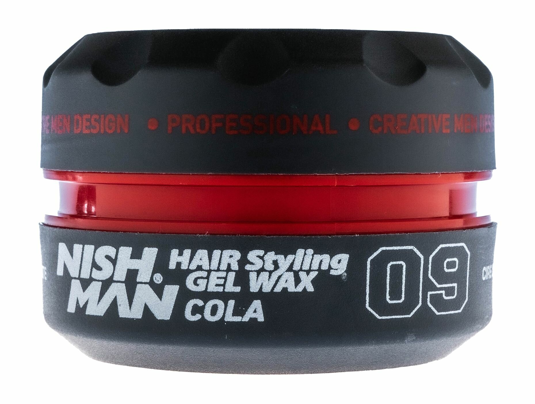 NISHMAN Воск для волос Aqua Hair Styling Wax 09 Cola, 100 мл