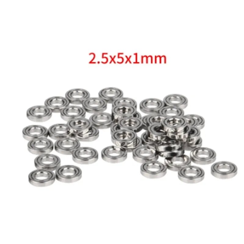 50-10 шт. сезонные часы 2,5x5x1 мм подшипник 2,5x5x1,3 мм вращающийся маленький подшипник 2,5x5x1,5 мм миниатюрные подшипники для часов