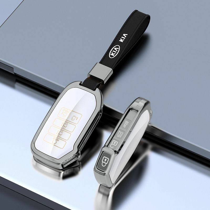 Чехол для ключей от машины с 9 кнопками для Kia K2 KX Rio Sorento K4 Cerato Forte Picanto Stonic Carnival Niro Morning Verna Sportage