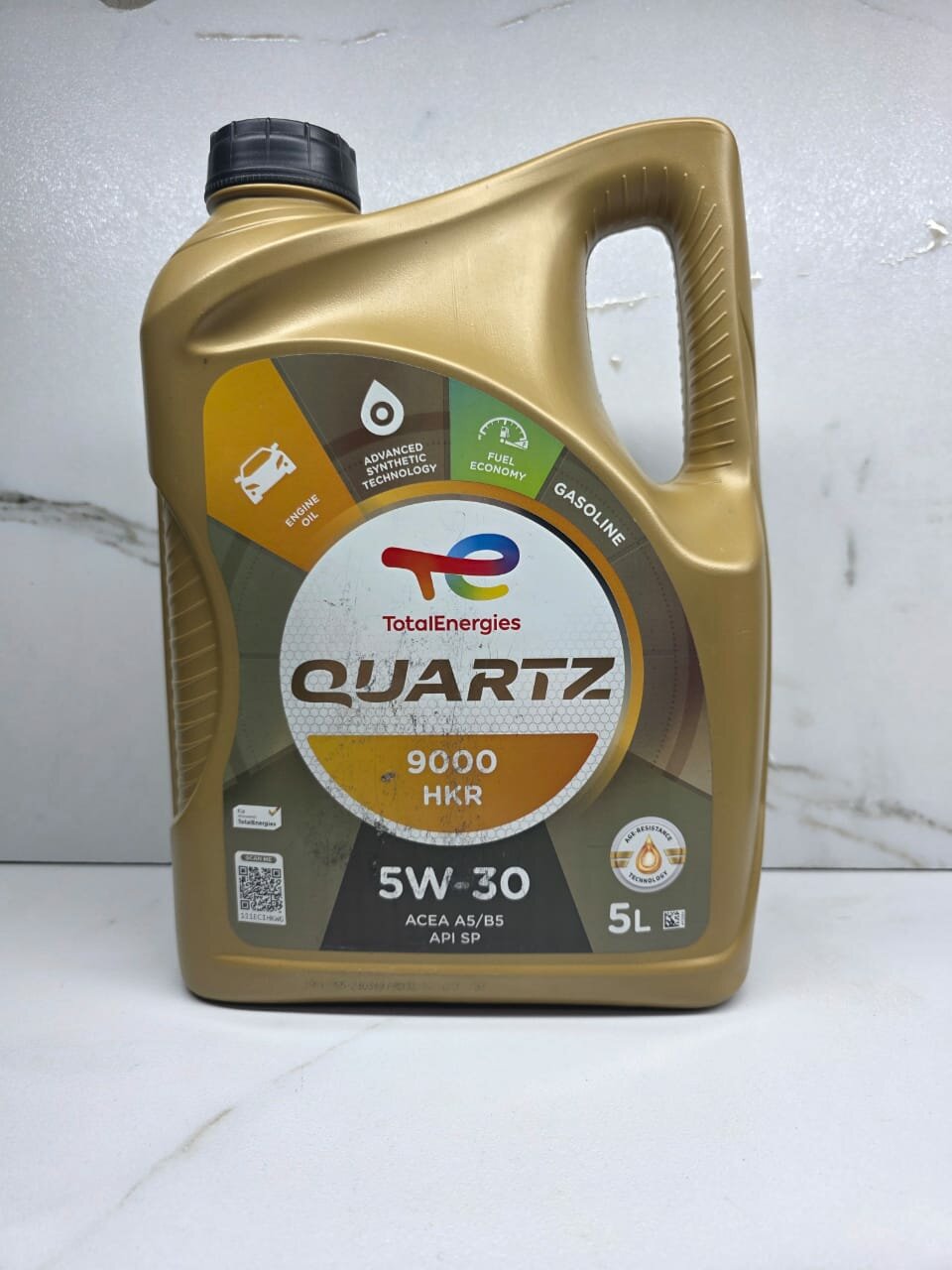 Масло моторное синтетическое TOTAL QUARTZ 9000 HKR 5W-30 5 л / тотал 230349