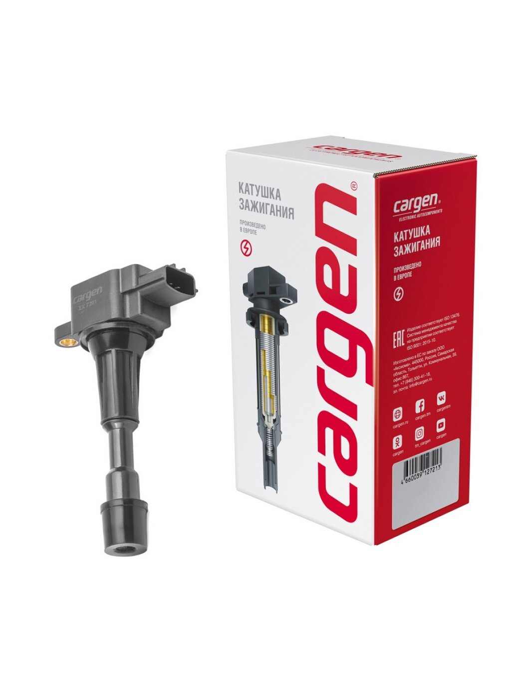 Катушка зажигания Cargen ZX7201