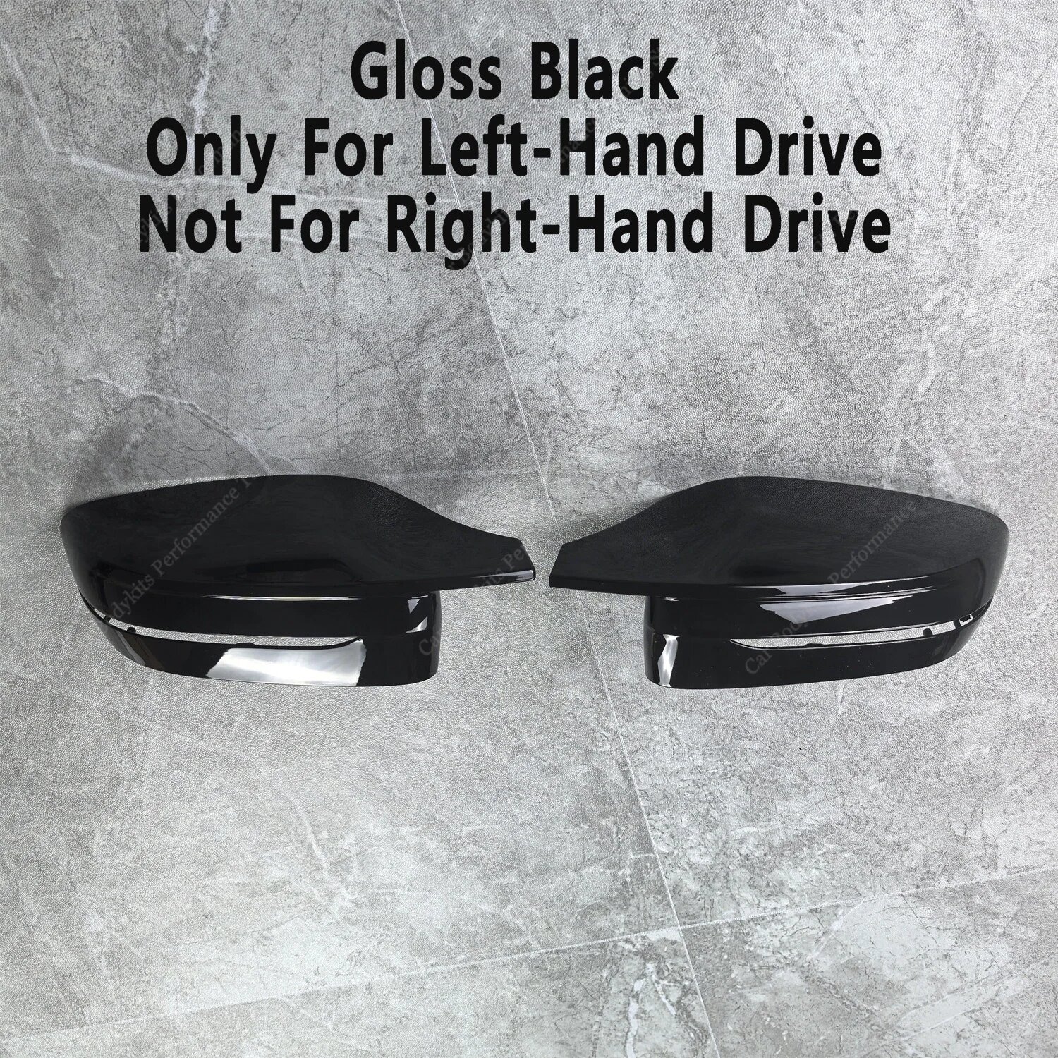 Глянцевый черный корпус зеркала заднего вида в стиле M, накладка на рамку для BMW G30 G31 520d 530i 530d 530e 540i 2017-2023, тюнинг