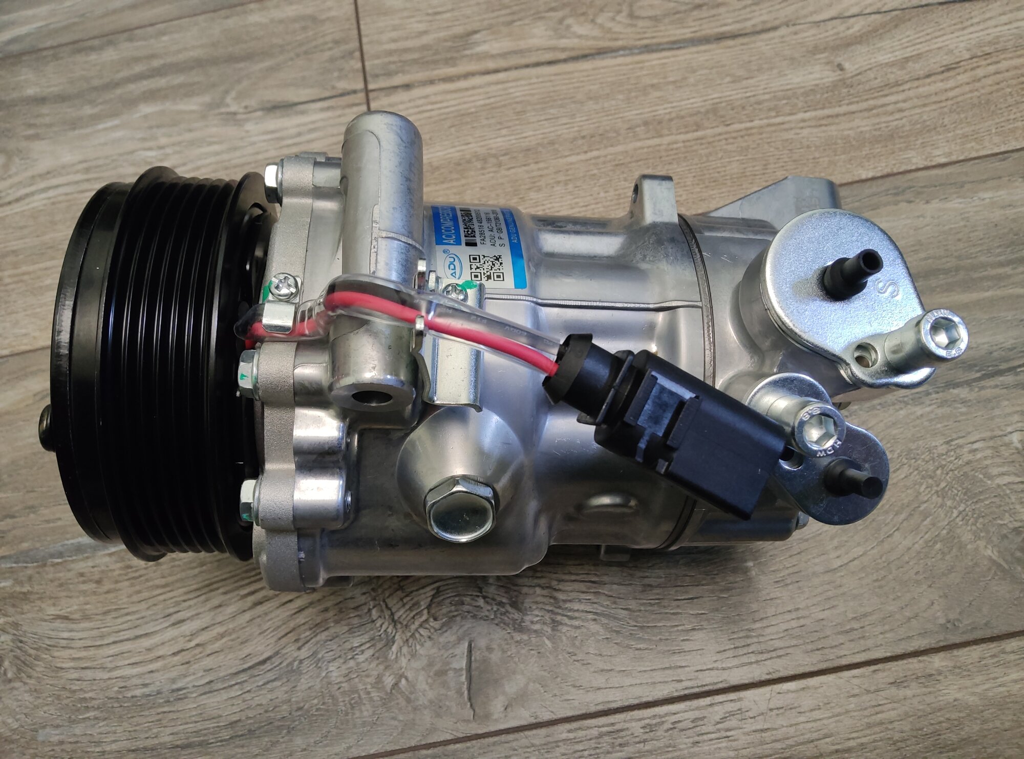 Компрессор кондиционера Фольксваген Поло 2015г. 2016г. 2017г. 2018г. 2019г. Volkswagen Polo