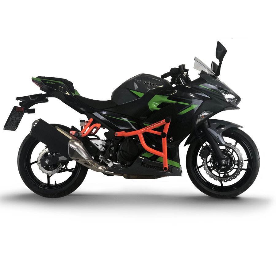 Демпферная клетка KAWASAKI Ninja 400 2018-2019 черный матовый цвет