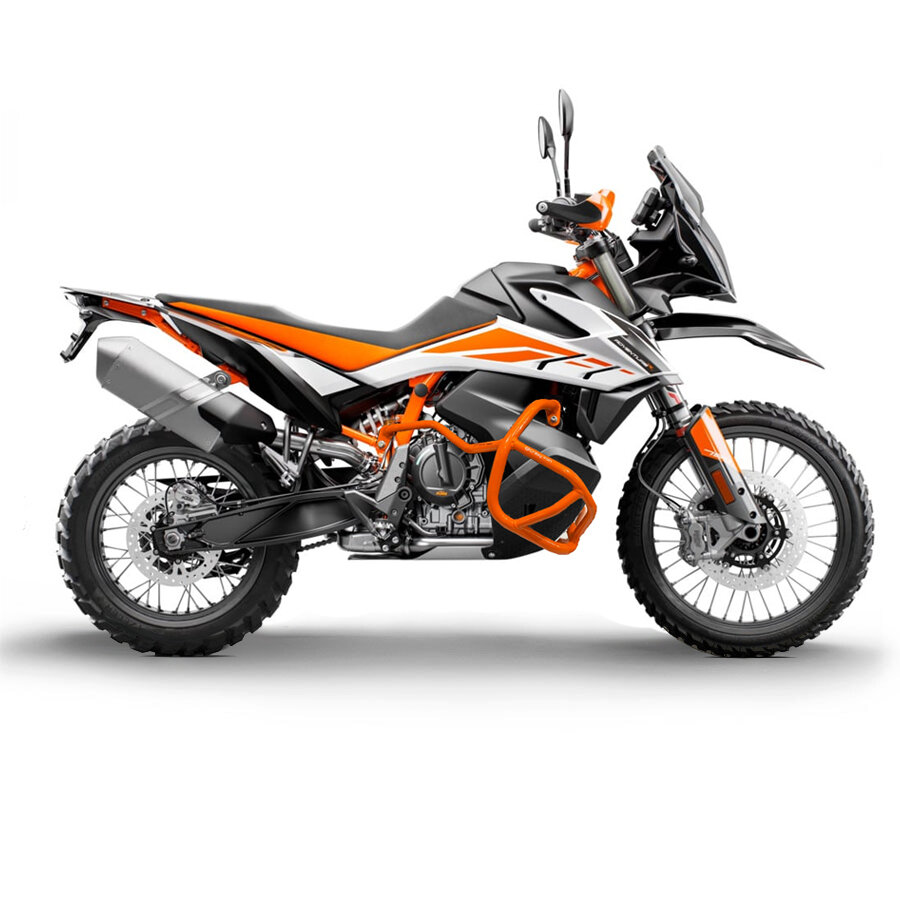 Дуги защитные KTM 790, 890 ADVENTURE до 2022 г. в. Черный матовый