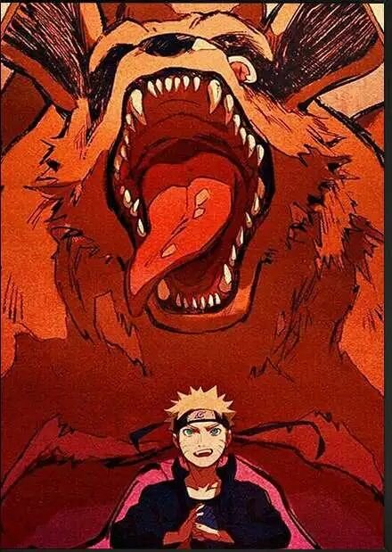 Алмазная картина "Наруто аниме" алмазная огранка 40х50 см,40X50CM, белый