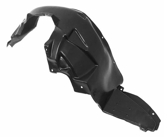 Подкрылок SAT, для Chevrolet, Daewoo, Ravon, установка спереди, слева, черный, 1 шт