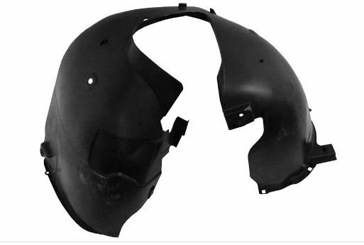 Подкрылок SAT 1201.1099, для Citroen C4, левый, передний, черный, 1 шт.