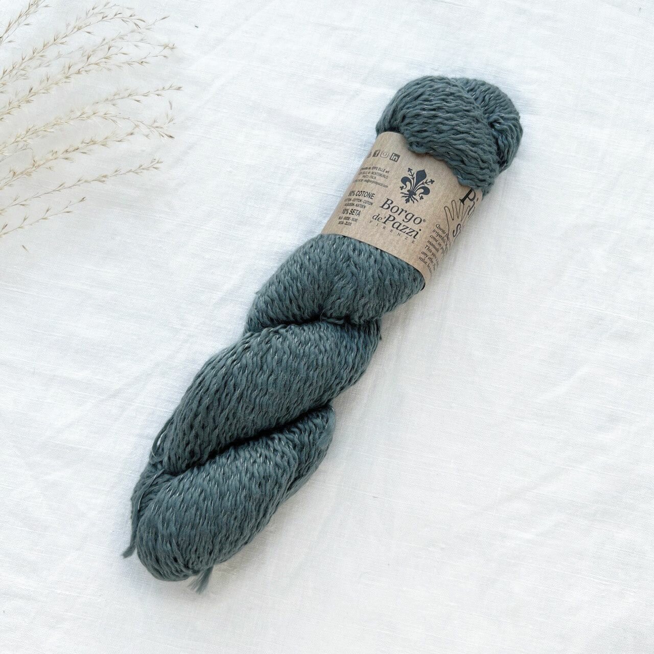 Пряжа для вязания Borgo de Pazzi Pima Silk (309)