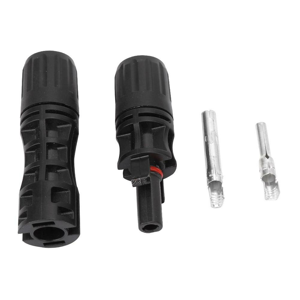 Пара водонепроницаемых MC4 1500V солнечных панелей соединительный разъем мужской и женский кабельный разъем