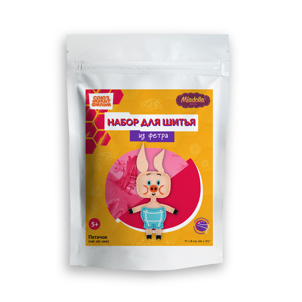 Miadolla CMF-KD-0443-AV62 Пятачок Набор для шитья для игрушек и декоративных изделий