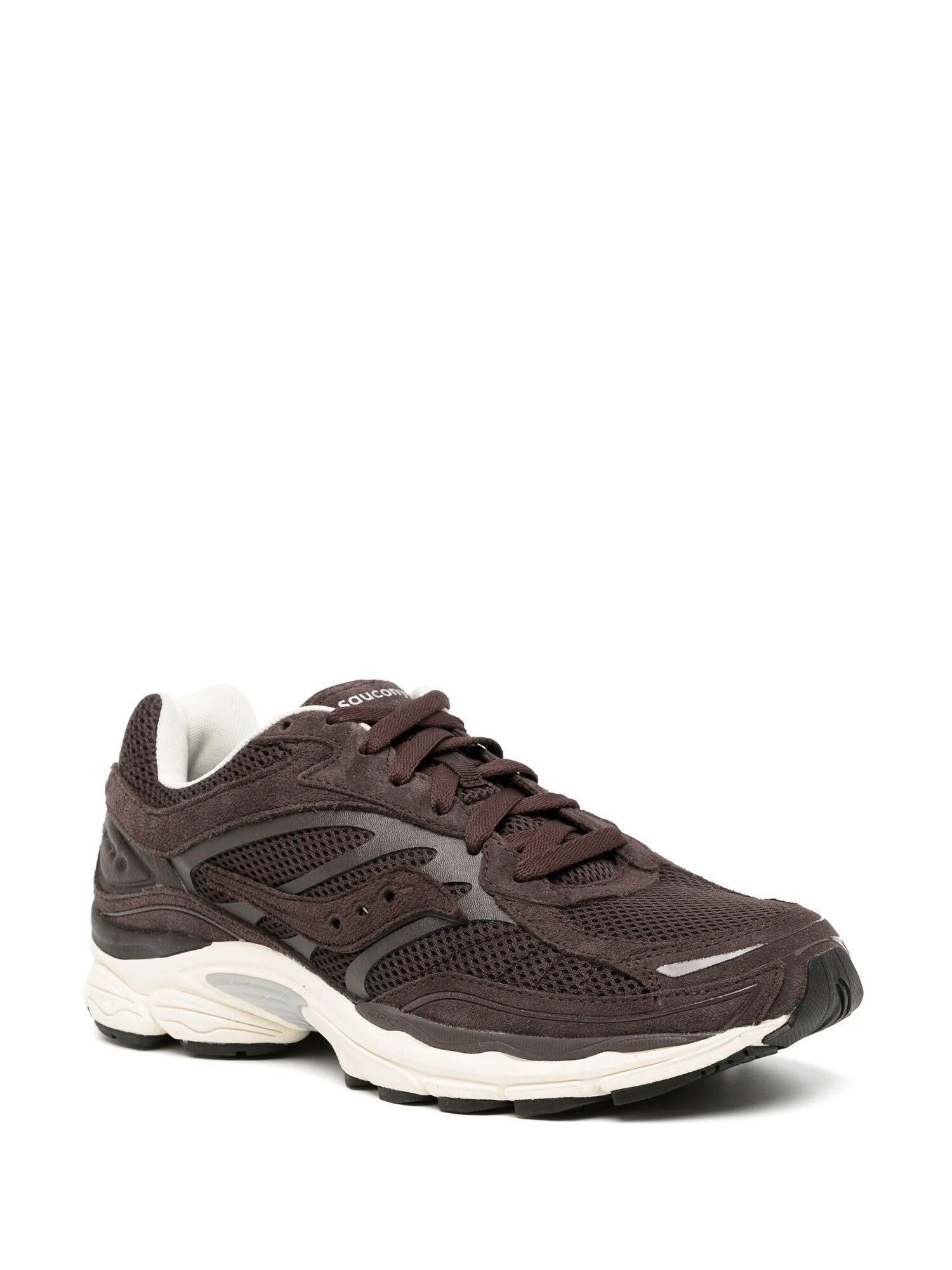 Кроссовки saucony Progrid Omni 9, размер 8.5 UK, коричневый/серый/оранжевый — фото 1