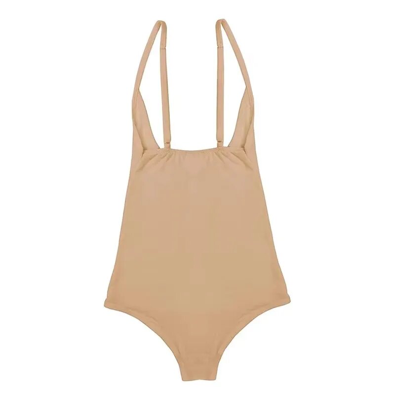 Боди из эластичной сетки, без рукавов, с поддержкой груди, для танца живота, купальник, танцевальная одежда, размер M-2XL Бежевый, М, Nude