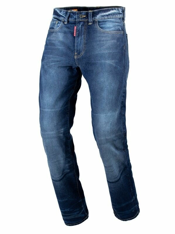 Мотоджинсы EF56 WILD ONE Regular fit Синий Rinsed wash 31
