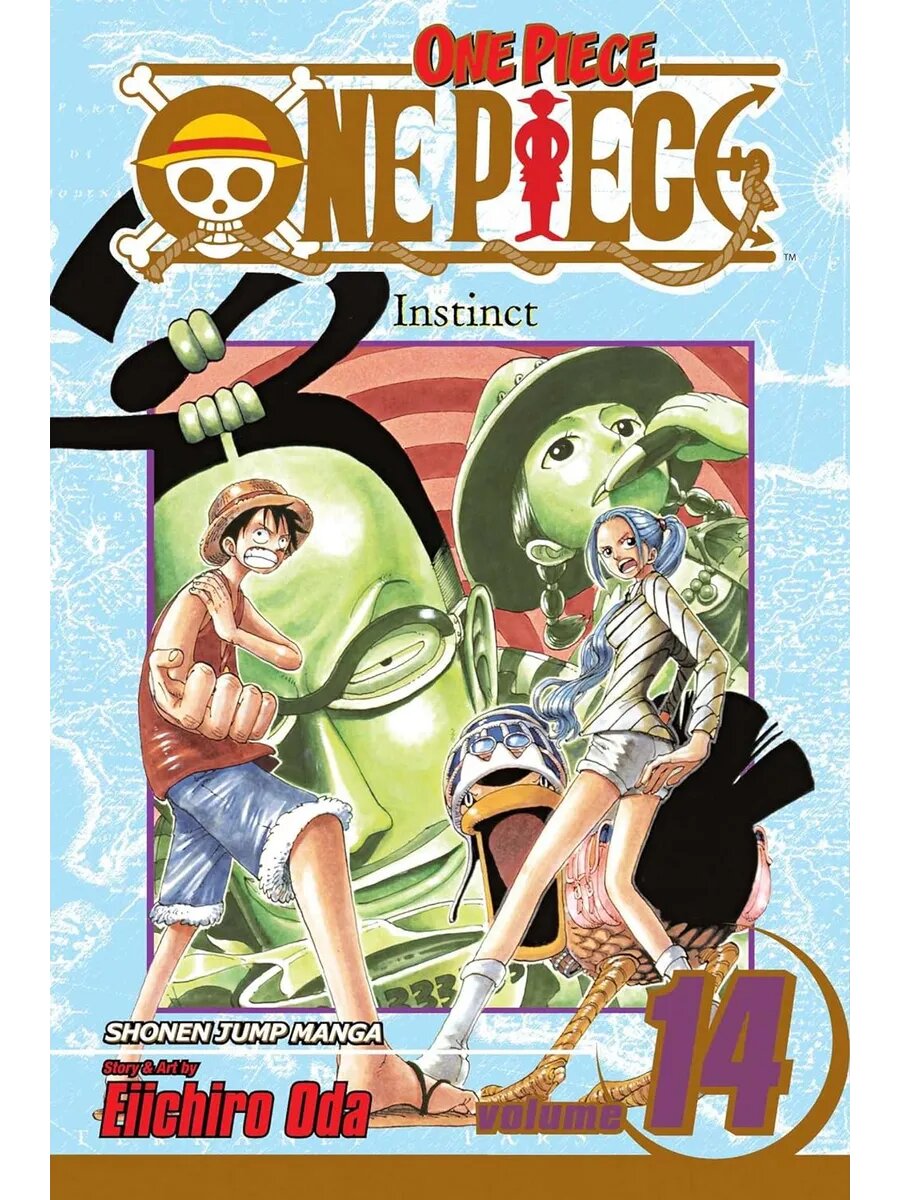 One Piece, Vol. 14 Большой Куш том 14 (Эйитиро Ода) Книги