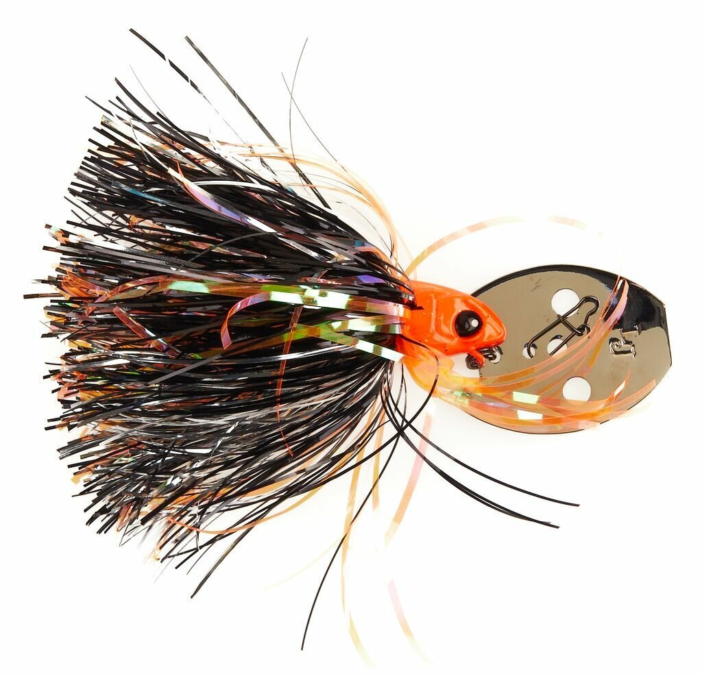 Блесна на щуку чаттербейт Lucky John BBS CHATTERBAIT PIKE 38.0г 001 набор приманок для ловли среднего окуня, судака и жереха , снасти рыболовные для зимней и летней рыбалки
